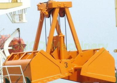 China Remote Control Mechanical Rope Grab Steel Structure for Single Wire Cranes 12-25CBM for sale