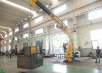 China Offshore Folding Boom Crane 1.5T 15M CCS ABS BV Certified Compact Pedestal Crane for sale