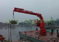 China Telescopic Marine Offshore Crane 3T40M Boom for Bulk Carrier Cargo Handling for sale