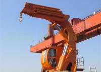 China 5 Ton Folding Boom Crane Compact Design , Marine Offshore Ship Deck Cranes for sale