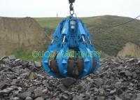 China Ship Orange Peel Grab Bucket 10-25t Capacity 380V 50Hz Electric Hydraulic Heavy Duty for sale