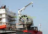 China Telescopic Knuckle Boom Crane 0.3T 3.5M Marine Deck Crane ABS Class for sale