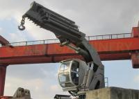 China OUCO 6T@22M Folding Boom Marine Deck Crane Hydraulic Pedestal Crane 55KW 440V for sale