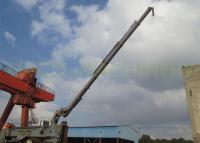 China OUCO 6T@22M Folding Boom Marine Deck Crane Hydraulic Pedestal Crane 55KW 440V for sale
