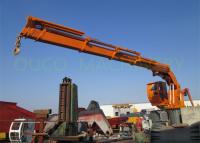 China Hydraulic Folding Boom Marine Crane 6T 22M Knuckle Boom Pedestal Crane for Offshore for sale
