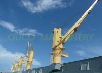 China Vessel Marine Deck Crane High Durability , 20T 30M Cargo Ship Construction Crane for sale