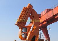 China Knuckle Boom Pedestal Jib Crane 6T22M AC 440V 60HZ Space Saving Marine Deck Crane for sale