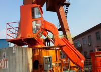 China Marine Deck Hydraulic Folding Crane 55 kW 6T 22M 360 Degree Continuous Rotation for sale