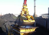 China Hydraulic Coal Clamshell Grab Bucket 9.5T Vessel Crane Handling Equipment for sale