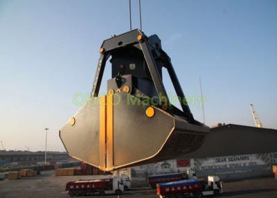 China Electro-Hydraulic Clamshell Grab Bucket 2.5-50t Lifting Capacity for Bulk Material Handling for sale
