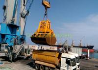 China Port Clamshell Grab Bucket , High Efficiency Clamshell Bucket For Crane for sale