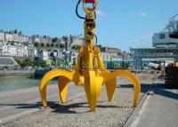 China Industrial Scrap Steel Orange Peel Grab 3-16t Lifting Capacity Soft Start Stop for sale