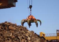 China Industrial Scrap Steel Orange Peel Grab 3-16t Lifting Capacity Soft Start Stop for sale