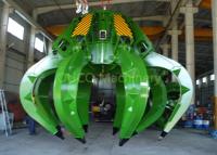 China Industrial Scrap Steel Orange Peel Grab 3-16t Lifting Capacity Soft Start Stop for sale