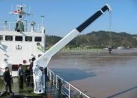China Foldable Telescopic Boom Crane 2T 10M ABS Class Marine Yacht Crane High Reliability for sale