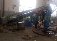 China Hydraulic Marine Telescopic Crane 1T@8M 11KW 360° Rotation PLC Control for sale