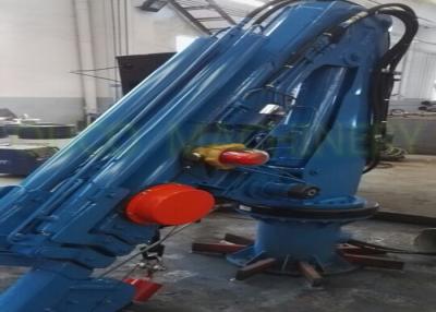 China 1T 8M Marine Hydraulic Crane Tailor Made Wireless Radio Remote Control for sale