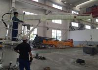China Flexible Marine Deck Crane , 2T 10M Hydraulic Deck Crane Running Smoothly for sale