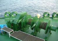 China 50T Double Drum Marine Deck Winch Large Torque Low Noise Electric Hydraulic for sale