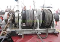 China 200 KN Marine Deck Winch Heavy Duty Electric Mooring Winch 100KN-1500KN for sale