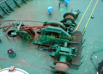China Hydraulic Marine Deck Winch Mooring Fixed Type Anchor Winch 10T Pull Force for sale