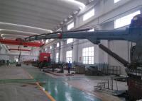 China 10T 10M Hydraulic Pedestal Crane Offshore Deck Crane 45KW 415V for sale