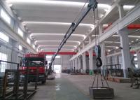 China 10T 10M Hydraulic Pedestal Crane Offshore Deck Crane 45KW 415V for sale