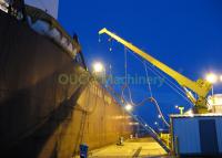China Remote Control Stiff Boom Crane 5T 13.5M for Ship Flip Floating Instrument Platform for sale