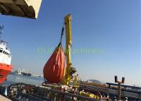 China Marine Telescopic Crane 4T 30m 360 Degree Continuous Rotation Hydraulic Boom for sale