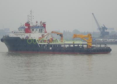China 4 Ton 30 Meter Telescopic Boom Marine Deck Crane Hydraulic 360 Degree Rotation for sale