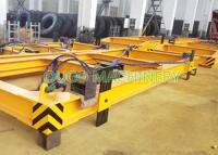 China Semi-Automatic Container Spreader 20ft 40ft 35t 40t for Single Double Hook Jib Cranes for sale