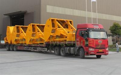 China OUCO 9.5 Ton Grab Bucket Remote Wireless Control Marine Grapple for Ship Crane for sale