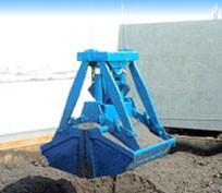 China Wireless Radio Remote Control Grab Bucket 380V 50Hz 3-50 cbm Adjustable Capacity for sale