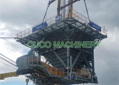 China OUCO Dust Proof Eco Hopper for Port Use 20 Ton Capacity Customizable Industrial Hopper for sale