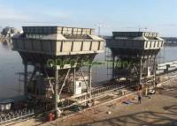 China Industrial Dust Proof Cargo Hopper 50m³ Capacity 1500-2000 t/h for Dry Bulk Materials for sale