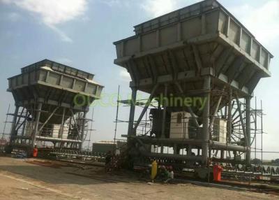 China Dust Proof Eco Hopper Port Unloading Mobile Hopper Large Bucket Capacity for sale