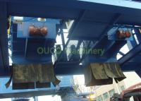 China Port Truck Loading Hopper Rail Mounted High Working Efficiency Steel Construction for sale
