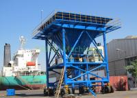 China Belt Conveyor Port Hopper 45 Ton Unloading Coal Dust Proof 500t/h Capacity for sale