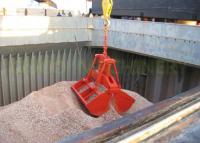 China Hydraulic Radio Remote Control Clamshell Grab Bucket for Crane 100m Range 100h Battery for sale