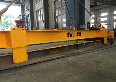 China Semi-Automatic Electric Container Spreader 20ft 40ft 35t 40t ISO Standard for sale