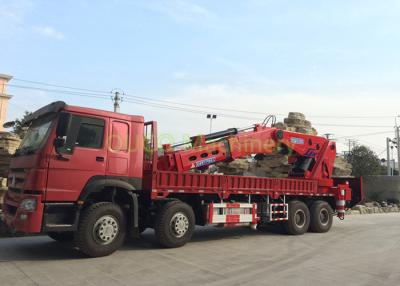 China OUCO 160T Heavy Duty Knuckle Boom Truck Mounted Crane 13m Working Radius 16.5m Hoisting Height for sale