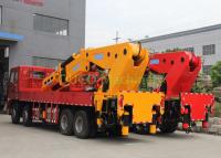 China Space Saving Truck Mounted Hydraulic Crane Robust Design Highly Maneuverable for sale