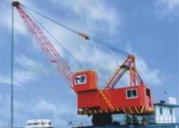 China 25 Ton Lattice Boom Harbour Crane 30m Radius Rail Mounted Port Crane IP56 for sale