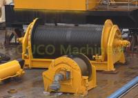 China Electrical Marine Harbour Crane Long Range , Shipyard Port Machine Yellow for sale