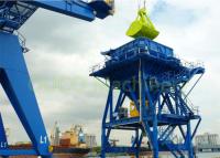 China Bulk Material Discharge Hopper 500t/h 50CBM Eco Friendly Dust Proof for Unloading for sale