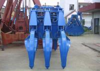 China Hydraulic Orange Peel Grab 1.5m³ Strong Body Mechanical Grab Bucket for Coal Clinker for sale