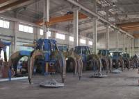 China Electric Hydraulic Orange Peel Grab for Scrap Handling Granular Material 1-5 Ton Capacity for sale