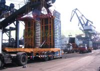China 50 CBM Eco Hopper Dust Collector for Unloading Salt to Belt Conveyor 500t/h for sale