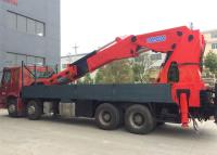 China High Durability Truck Mounted Knuckle Boom Crane with Small Foundation for sale