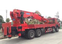 China High Durability Truck Mounted Knuckle Boom Crane with Small Foundation for sale